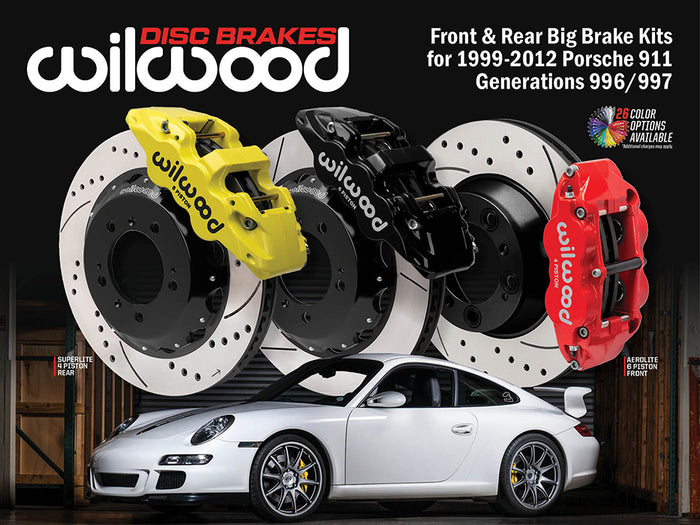 Wilwood Unveils Big Brake Kits for Porsche 996 & 997 – Wilwood Store