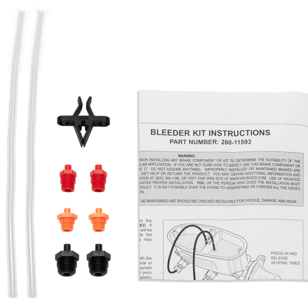 Master Cylinder Bleeder Kit – Wilwood Store